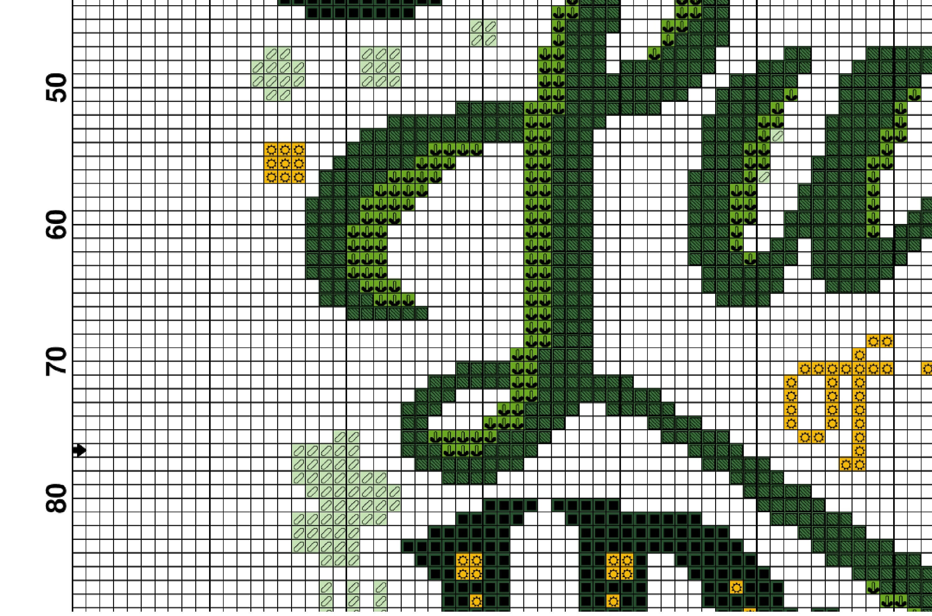 Irish Blessing Cross Stitch Pattern PDF St Patricks Day Cross - Etsy