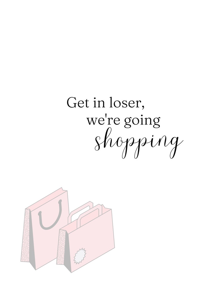 Mean Girls Movie Quotes The Plastics Digital Prints Regina Etsy