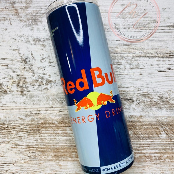 Red Bull Tumbler - Etsy