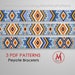 Narrow Band Loom Bead Pattern for Bracelet Native Inspired, Indian ...