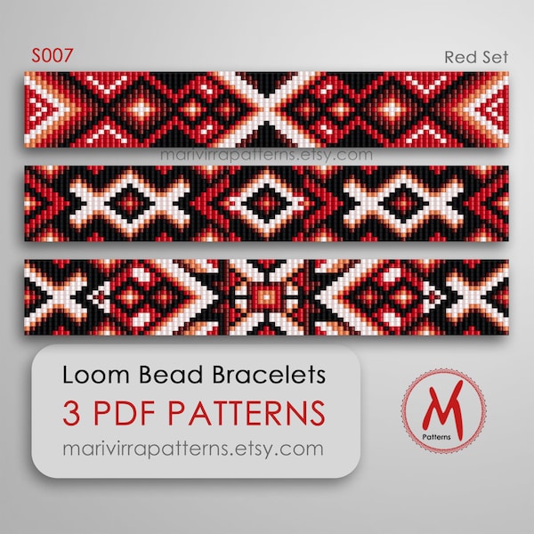 Geometric Beadwork Patterns - Etsy