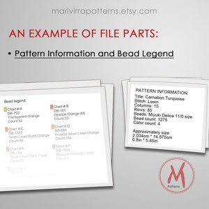 Carnation Loom Bead Patterns for Bracelets - Set of 3 Pattern, Native ...