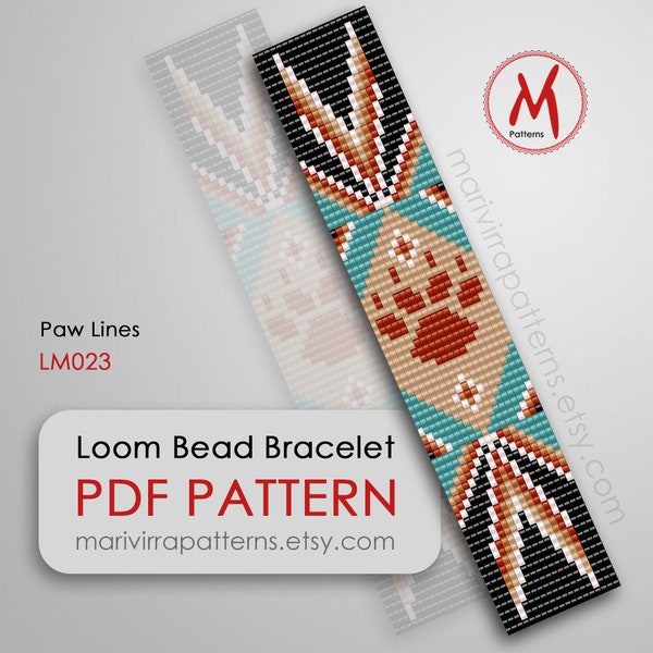 Bear Paw Beading Patterns - Etsy