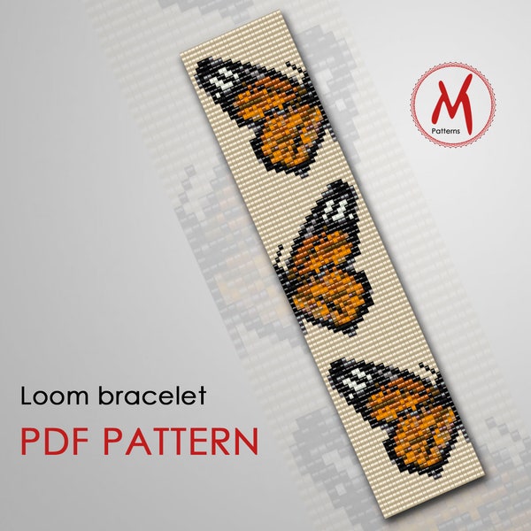 Butterfly Bracelet Loom Patterns - Etsy