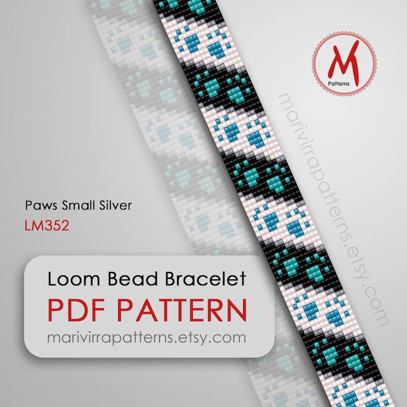 Beginner Bead Loom Bracelet Pattern - Etsy