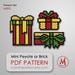 Gift Present Boxes Set of 3 Peyote Bead Patterns for Miniature or ...