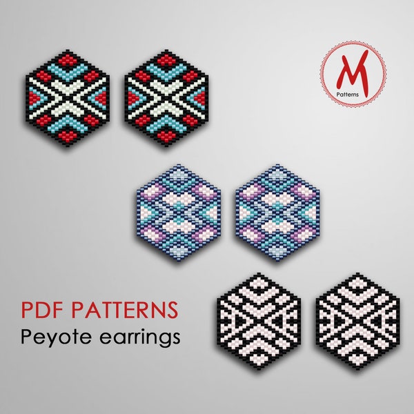 Geometric Peyote - Etsy