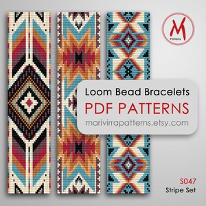 Simple Bead Loom Patterns for Beginners version 1 Thin and Two-toned ...