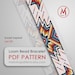 Sunset Inspired Bead Pattern for Bracelet - Native Inspired, Loomed ...