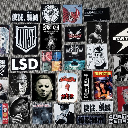 Custom DTG City Morgue / Zillakami 29 Patches for Jeans Set52 - Etsy