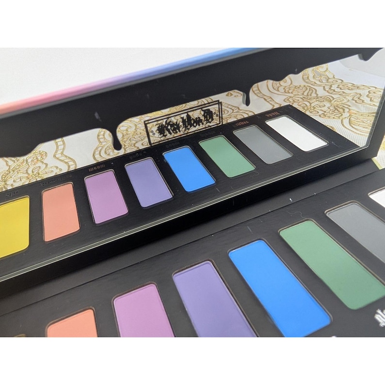 Kat Von D Pastel Goth Eyeshadow Palette Box Whimsigoth Fairycore - Etsy
