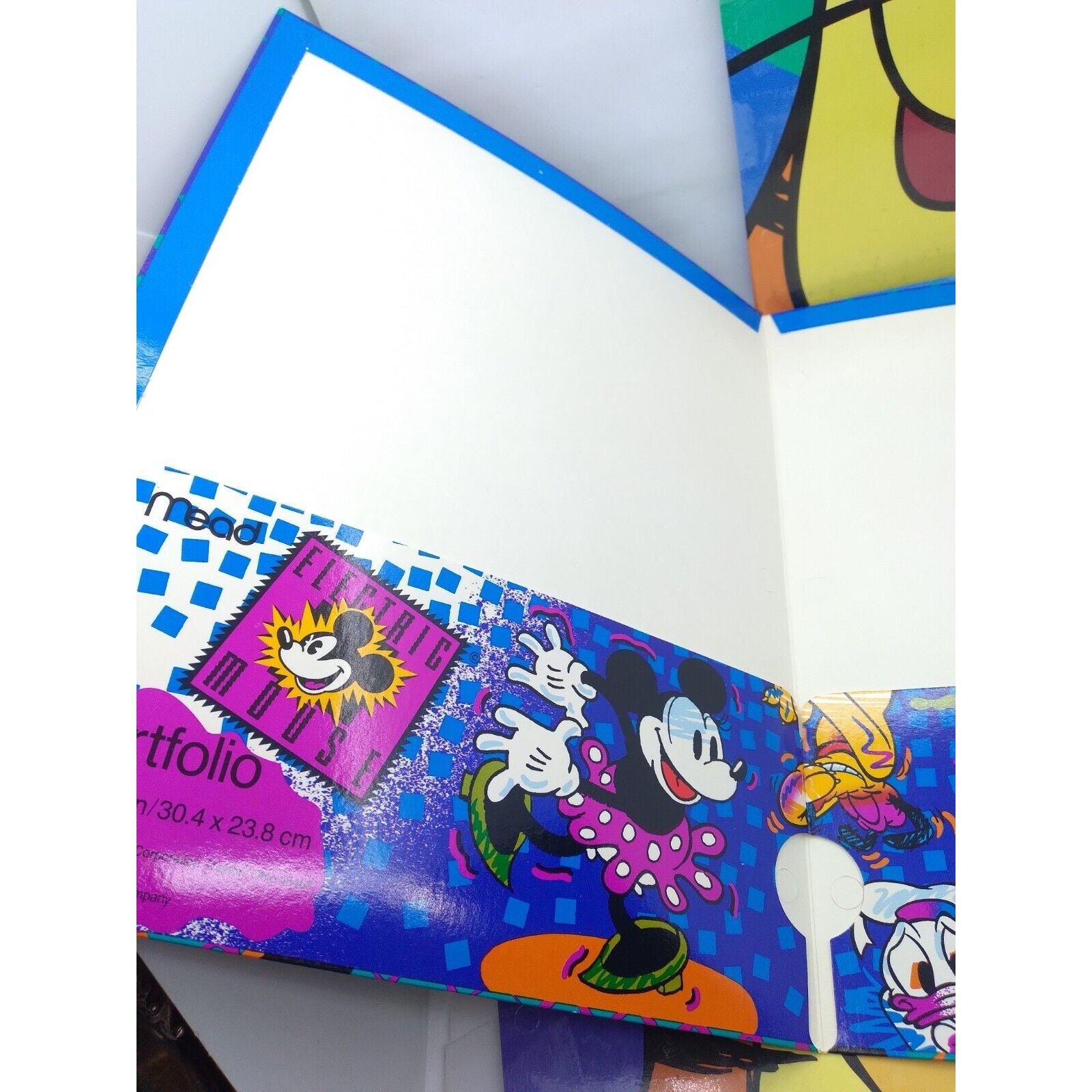 VTG Set 4 Disney Mickey Tigger Pooh & Dolphins 3 Ring Folders for ...