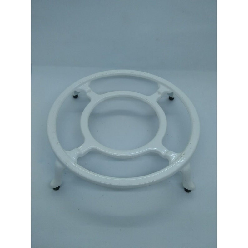 Vtg Set Prizer Ware Enamel Cast Iron Green Ivy Casserole Skillet D-12 W ...