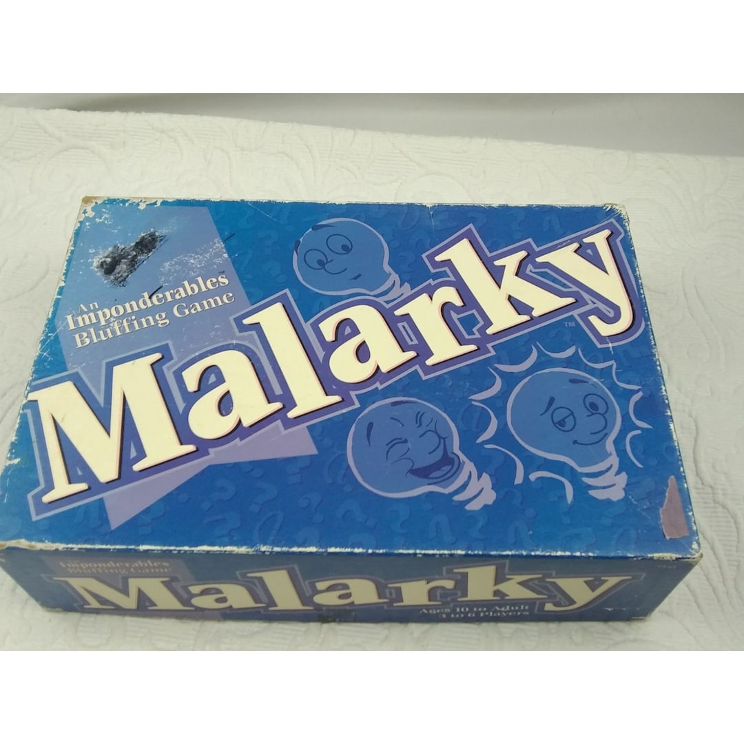 Malarky Board/ Card Game - Etsy