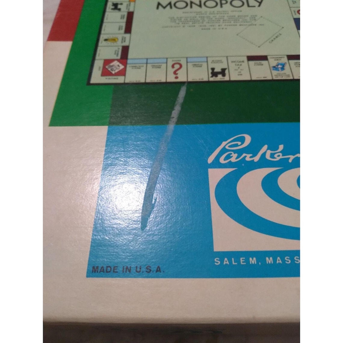 Vintage Parker Brothers Monopoly Board Game 1961 Edition READ ...