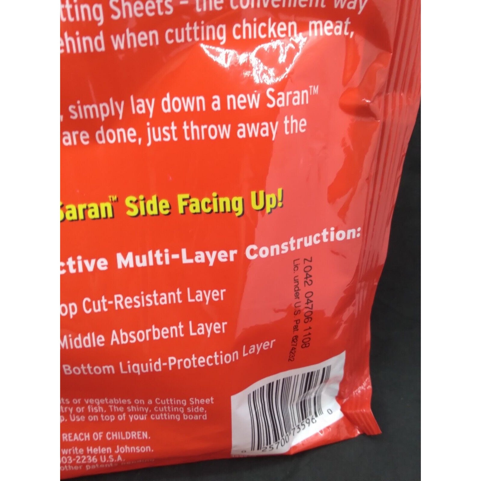 Saran Disposable Cutting Sheets 20 Pack Easy Clean up Discontinued New ...