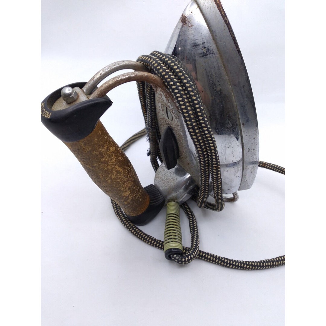 Vtg Proctor Schwartz Economy Auto. Electric Chrome Iron Farmhouse Decor ...