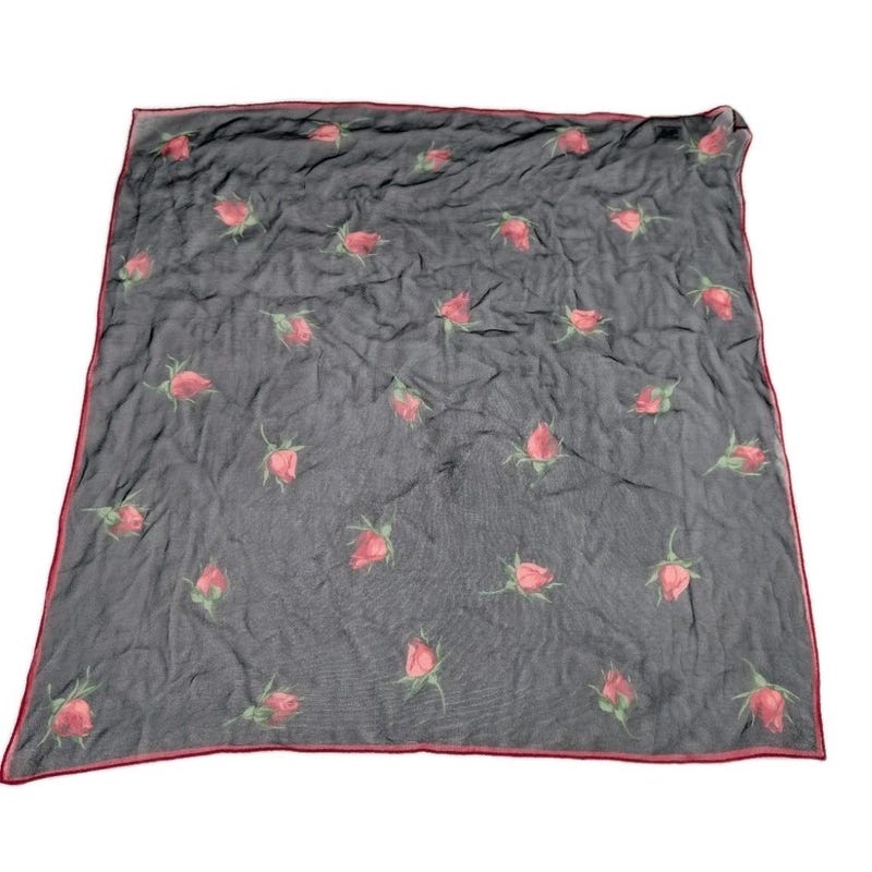 Talbots Silk Scarf - Etsy