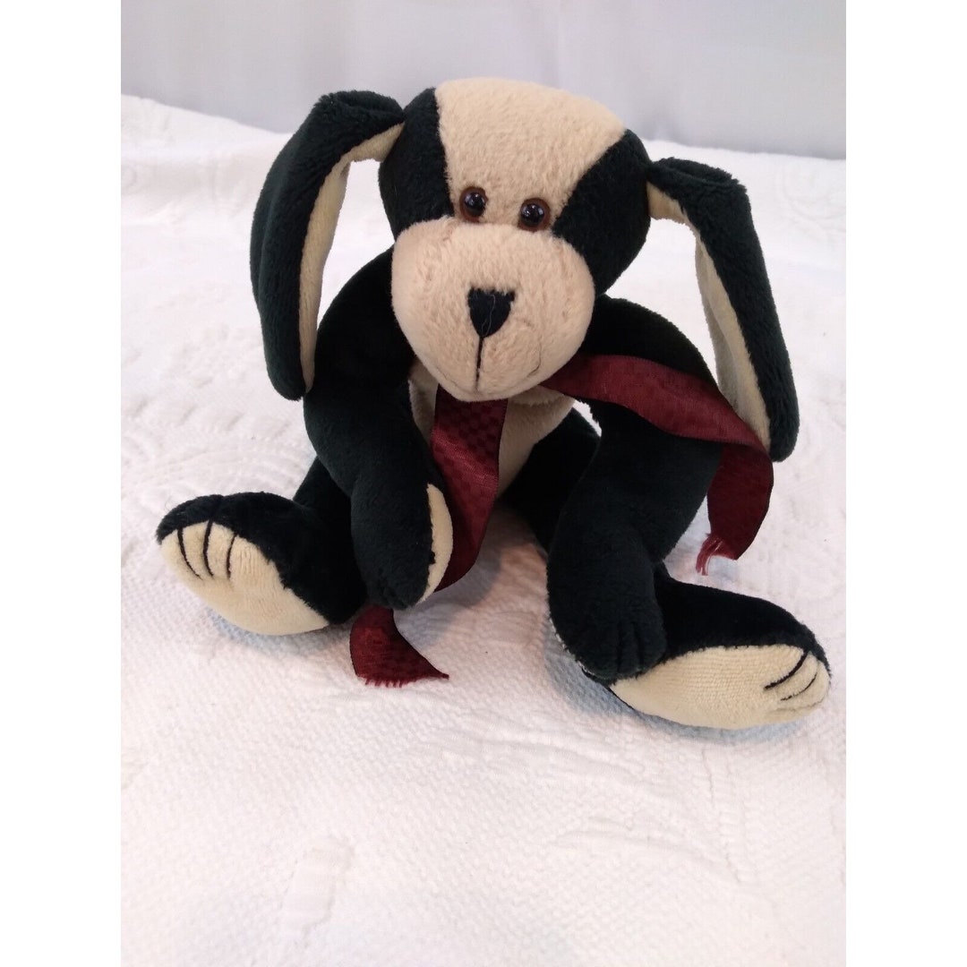 Boyds Bears BUNKY MCFARKLE Fabric Jointed Dog Plush 10" - Etsy