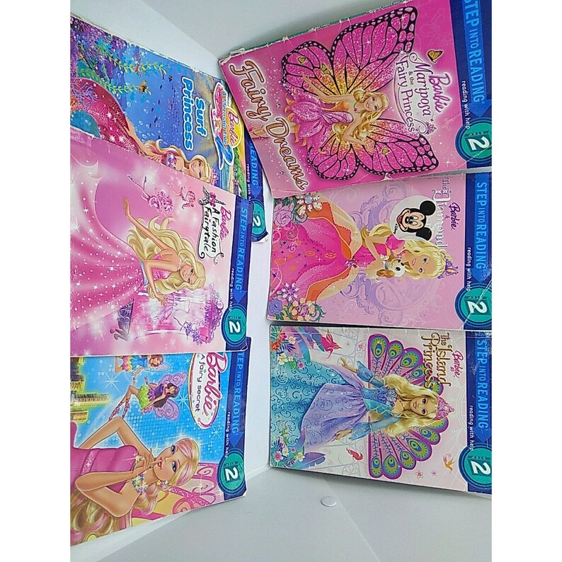 Bundle 16 Barbie &barbie Step Into Reading Books Bundle - Etsy
