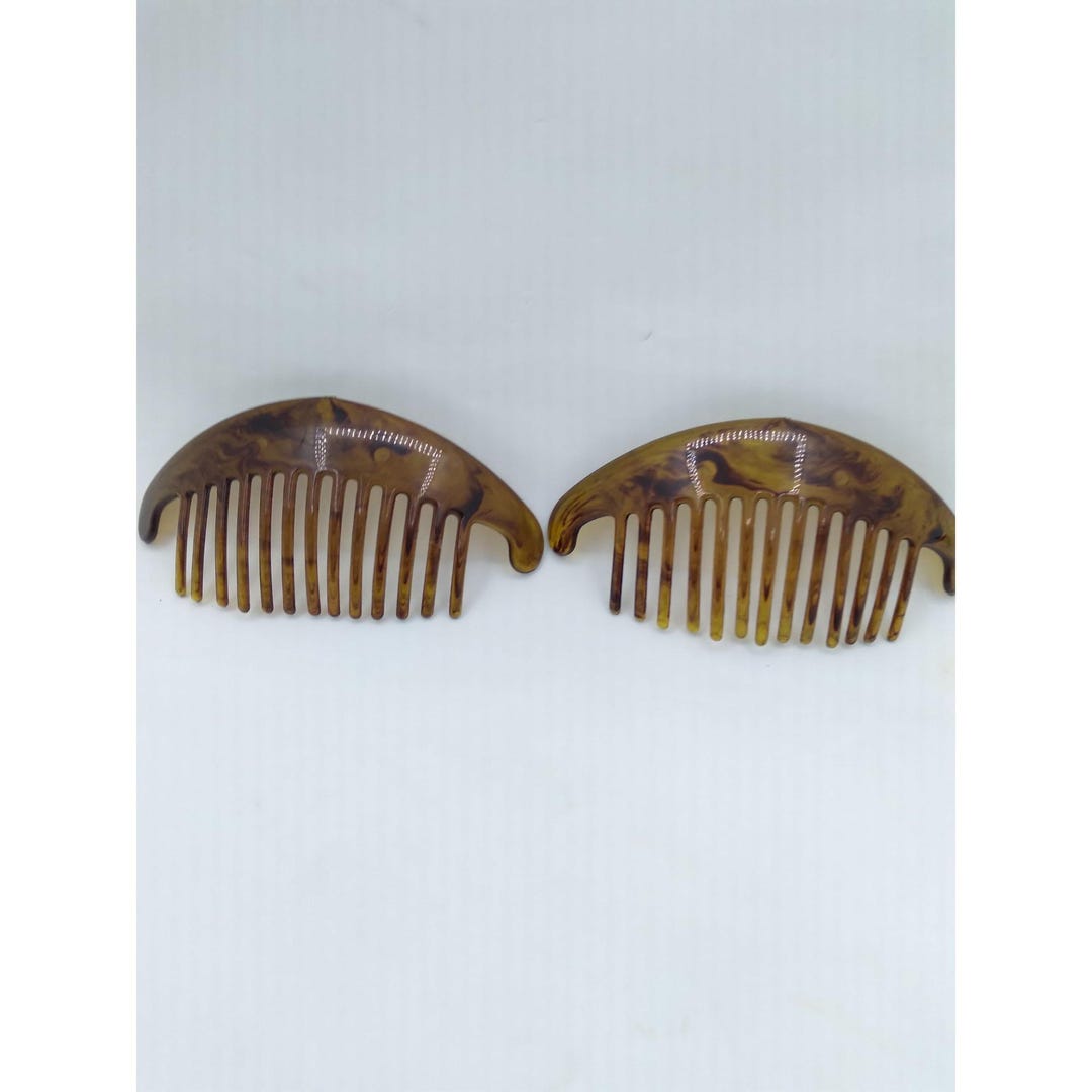 Vintage Goody Banana Comb Style Tortoise Shell Ponytail Holder 4.5 - Etsy