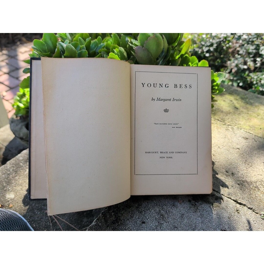 Young Bess by Margaret Irwin (1945 Wartime Book) 1st Edition Harcourt ...