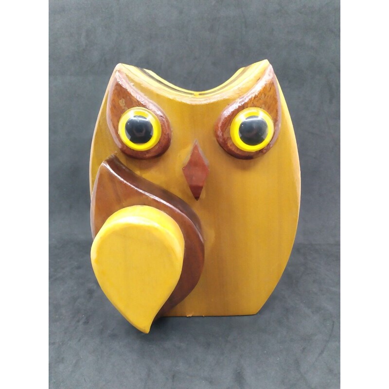 Owl Coin Bank - Etsy