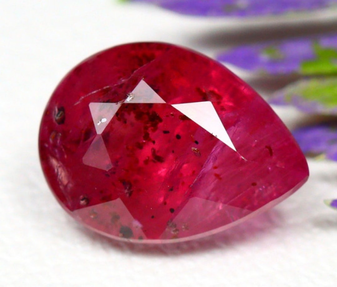 AIG Certified 1.68 Carat Vivid Red Ruby - Etsy