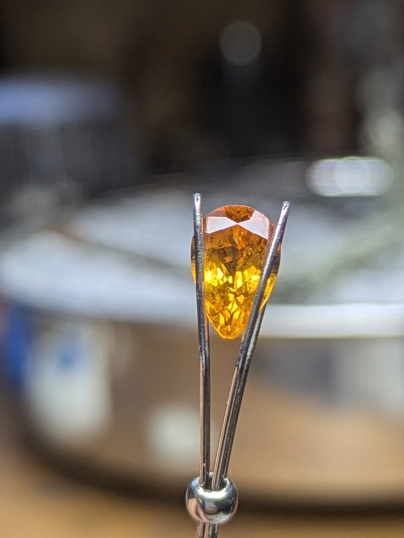 1.15 Ct Neon Spessartite Fanta Garnet, With Outstanding Rare Color and ...