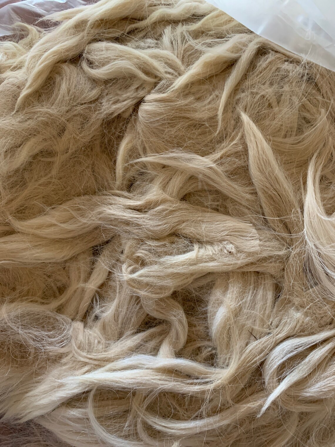 RAW 100% Suri Alpaca Fiber (read Description for Weight of Different ...