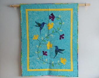 Hummingbird Applique - Etsy