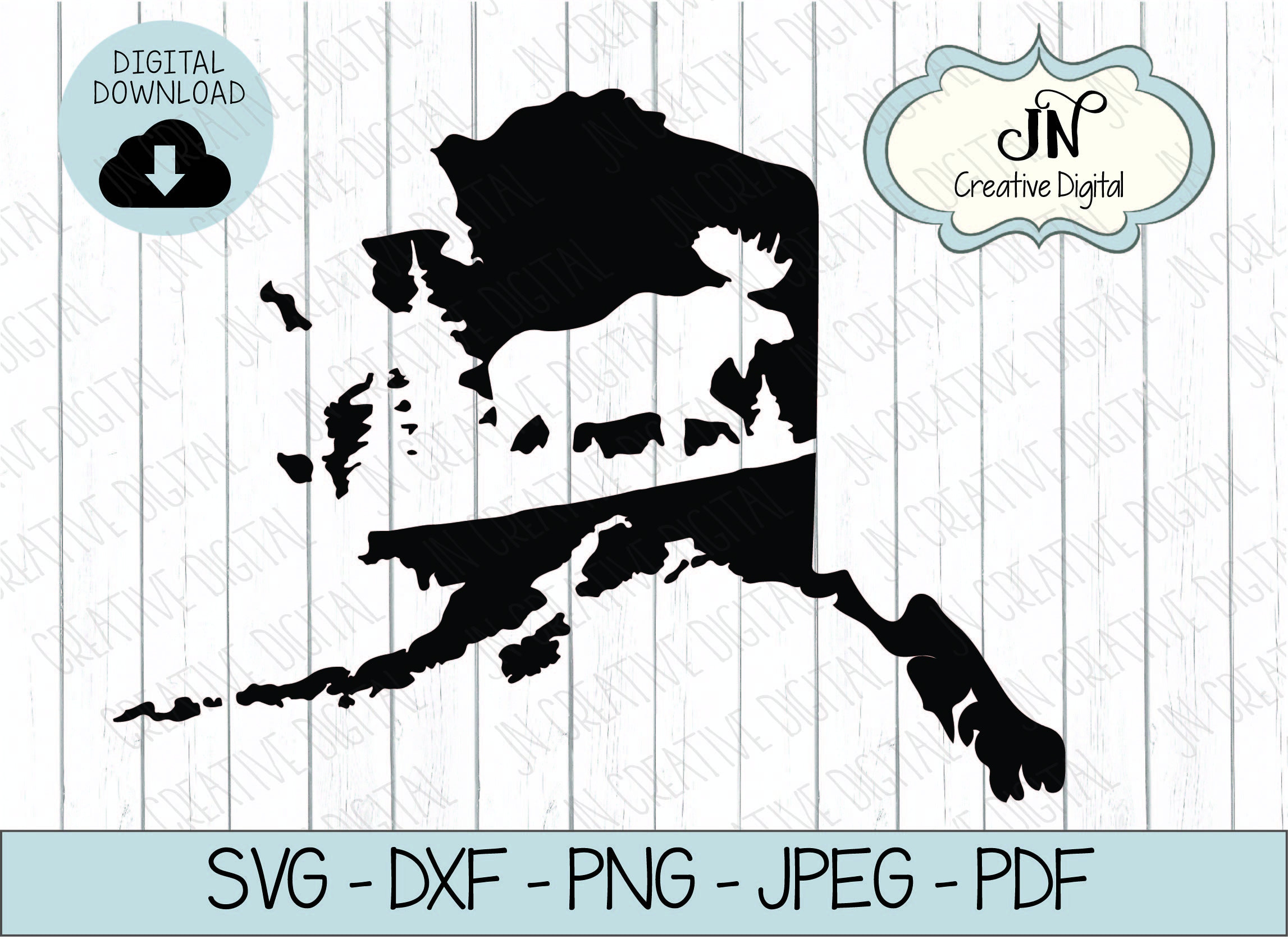 Alaska State Moose Scene SVG Cut File Cut File DXF SVG - Etsy Canada