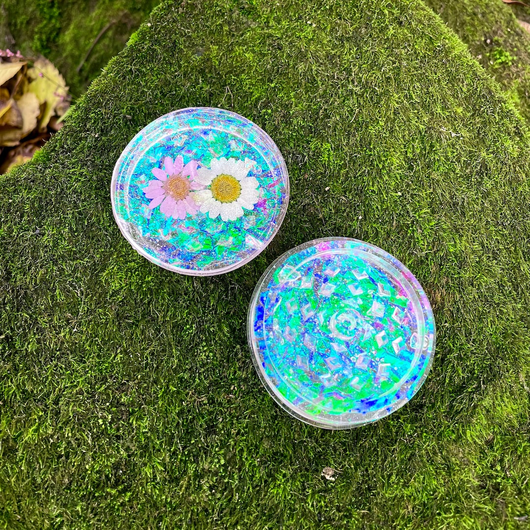 Cute Iridescent Flower Grinder, Pink Girly Kitchen Accessories, Pretty ...