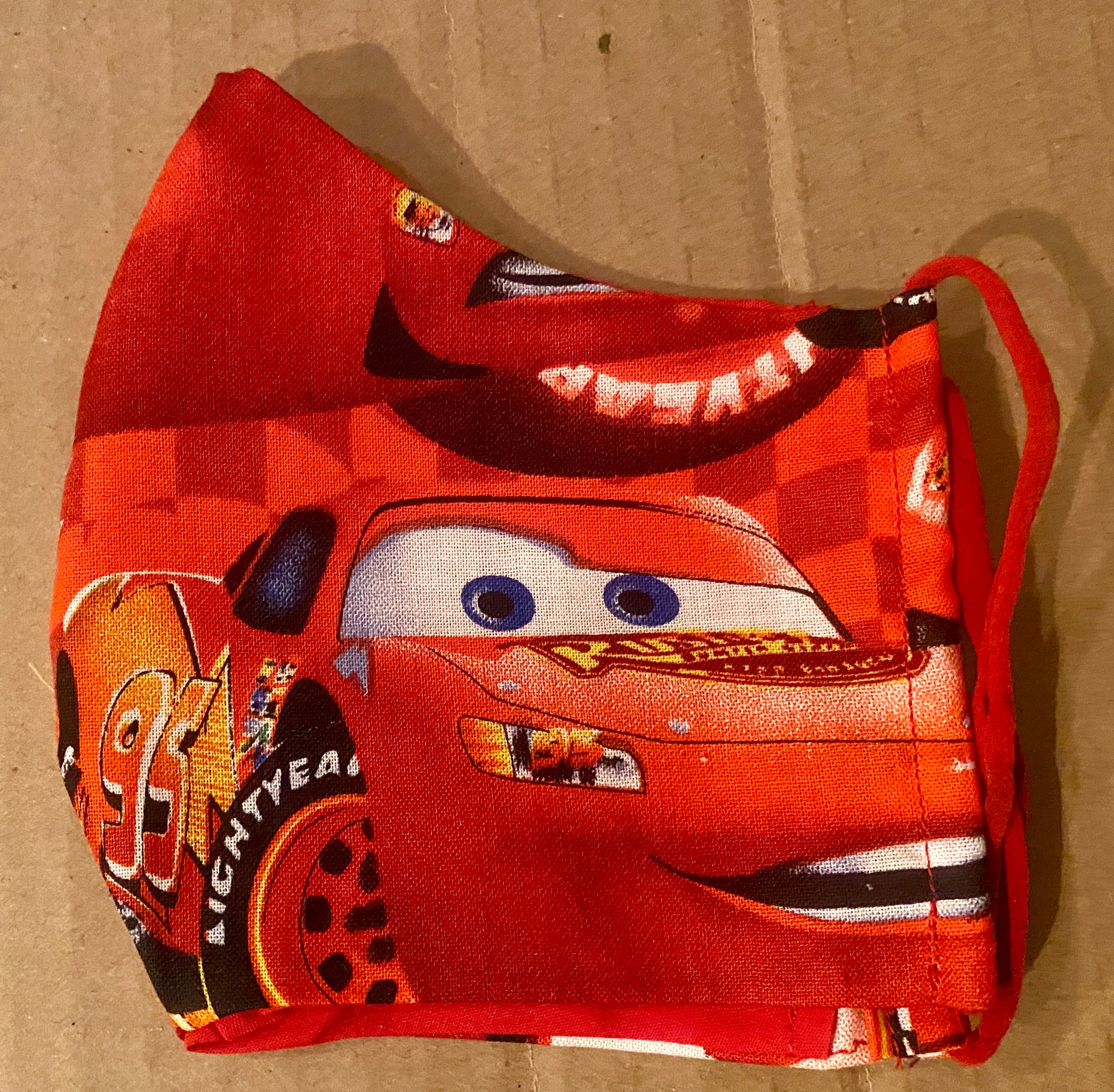 Disney Cars Face Mask | Etsy