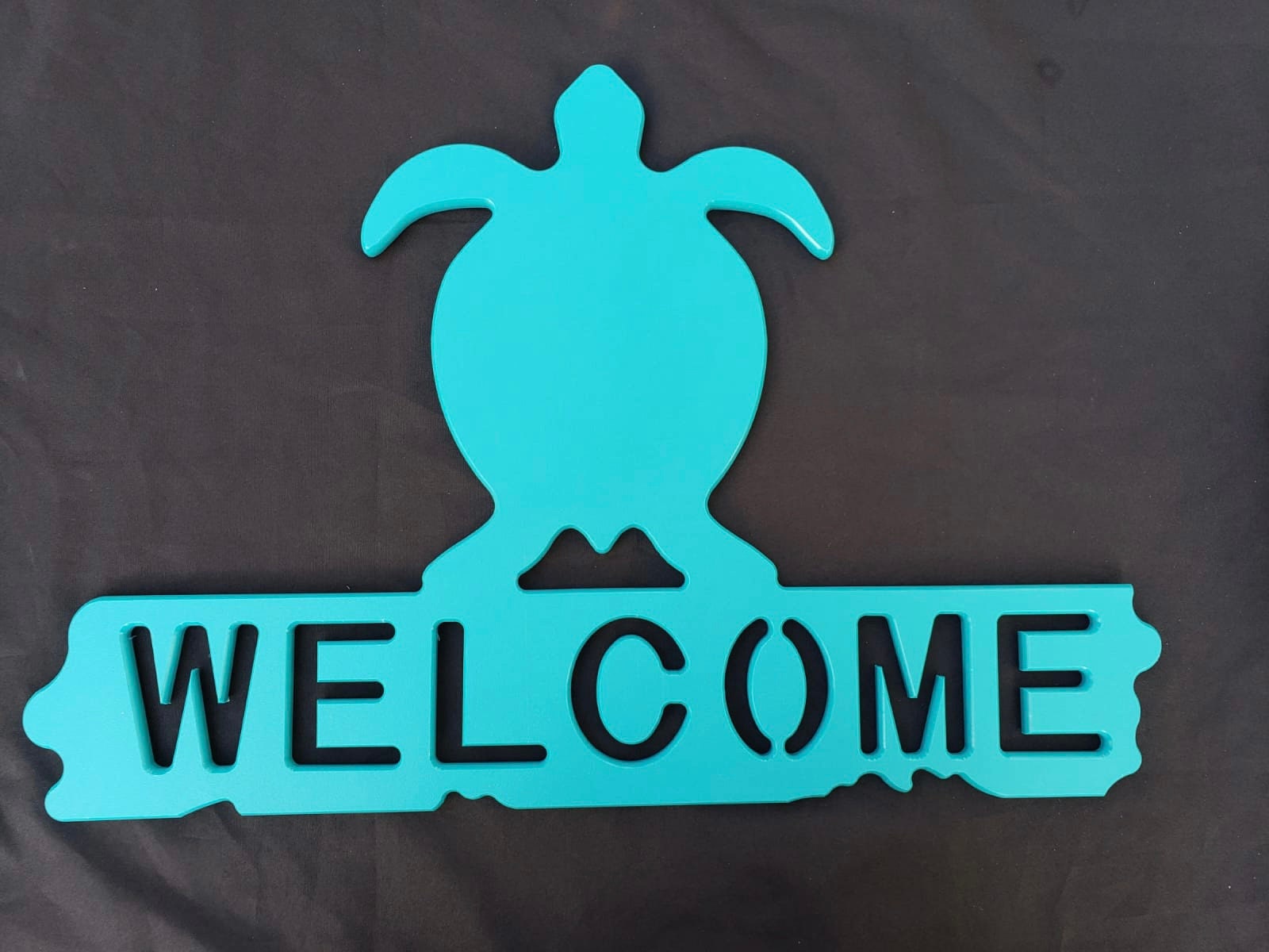 Turtle Welcome Sign - Etsy