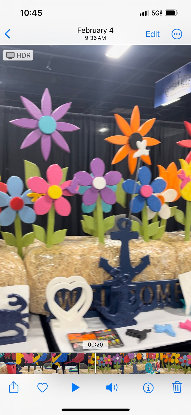 2 Daisy Poly Garden Stake Flowers - Etsy