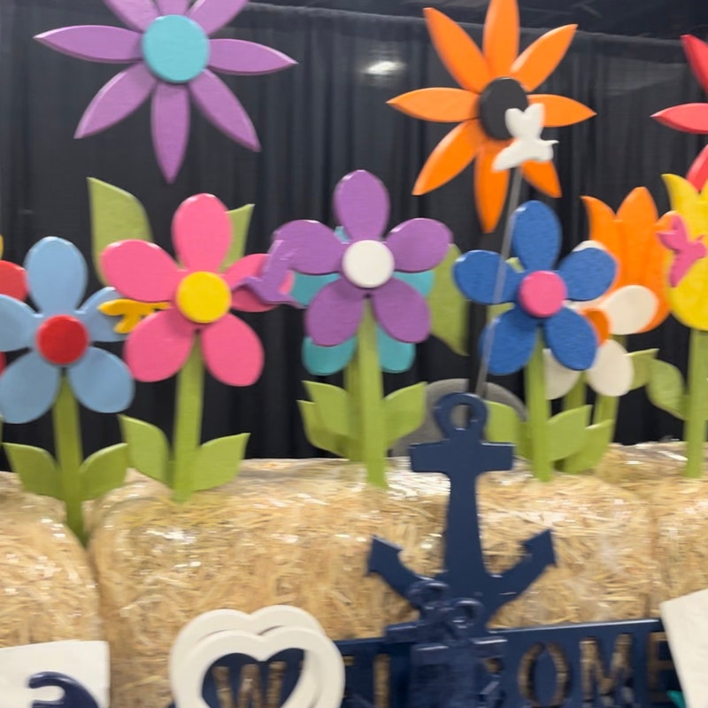 Flower Stick Yard - Etsy