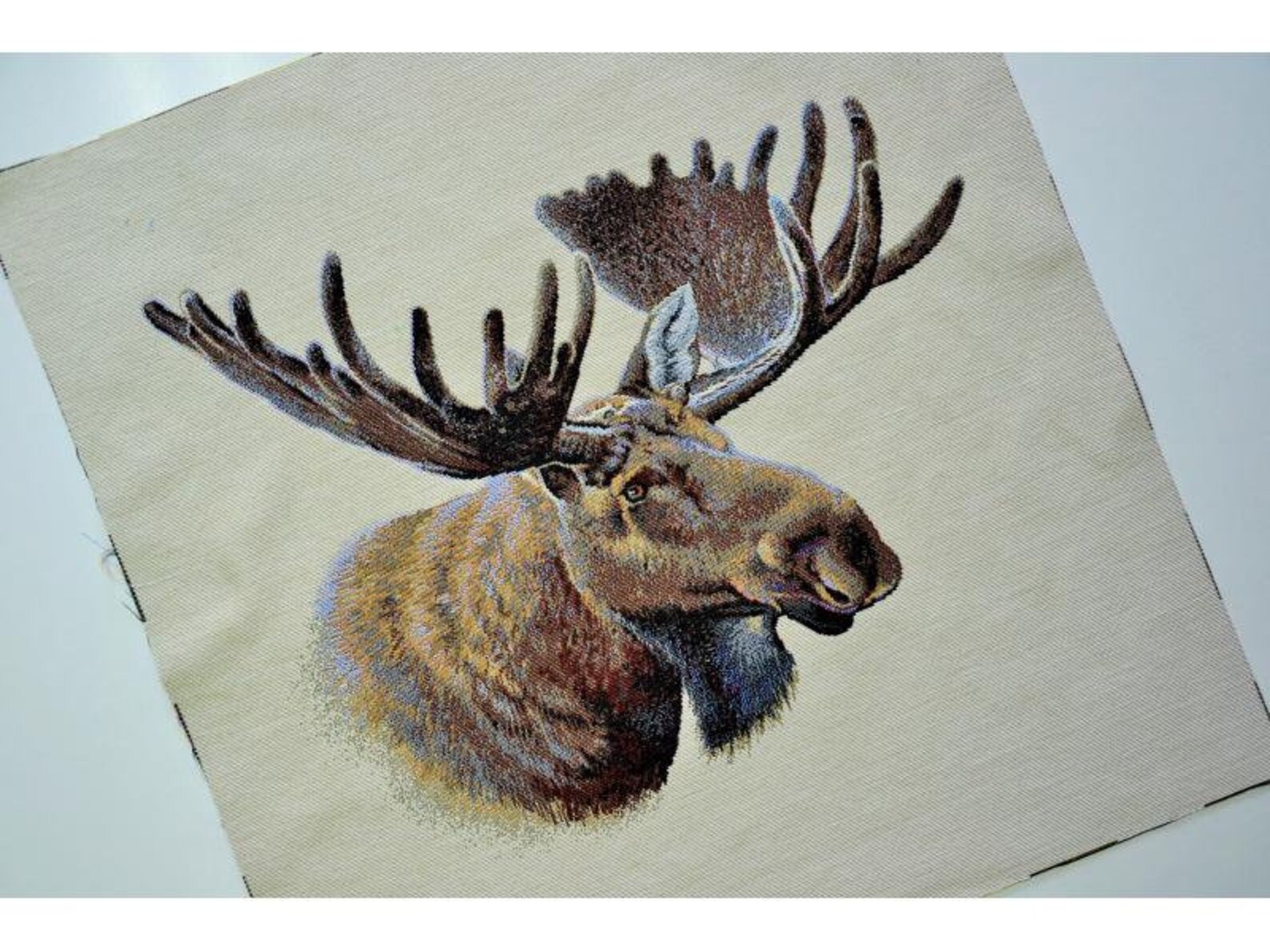 Tapestry Panel Moose Pillow Panel Chair Seat Cover Tote - Etsy