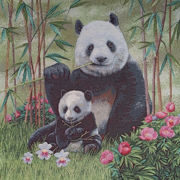 Panda Bear Quilt Panel - Etsy