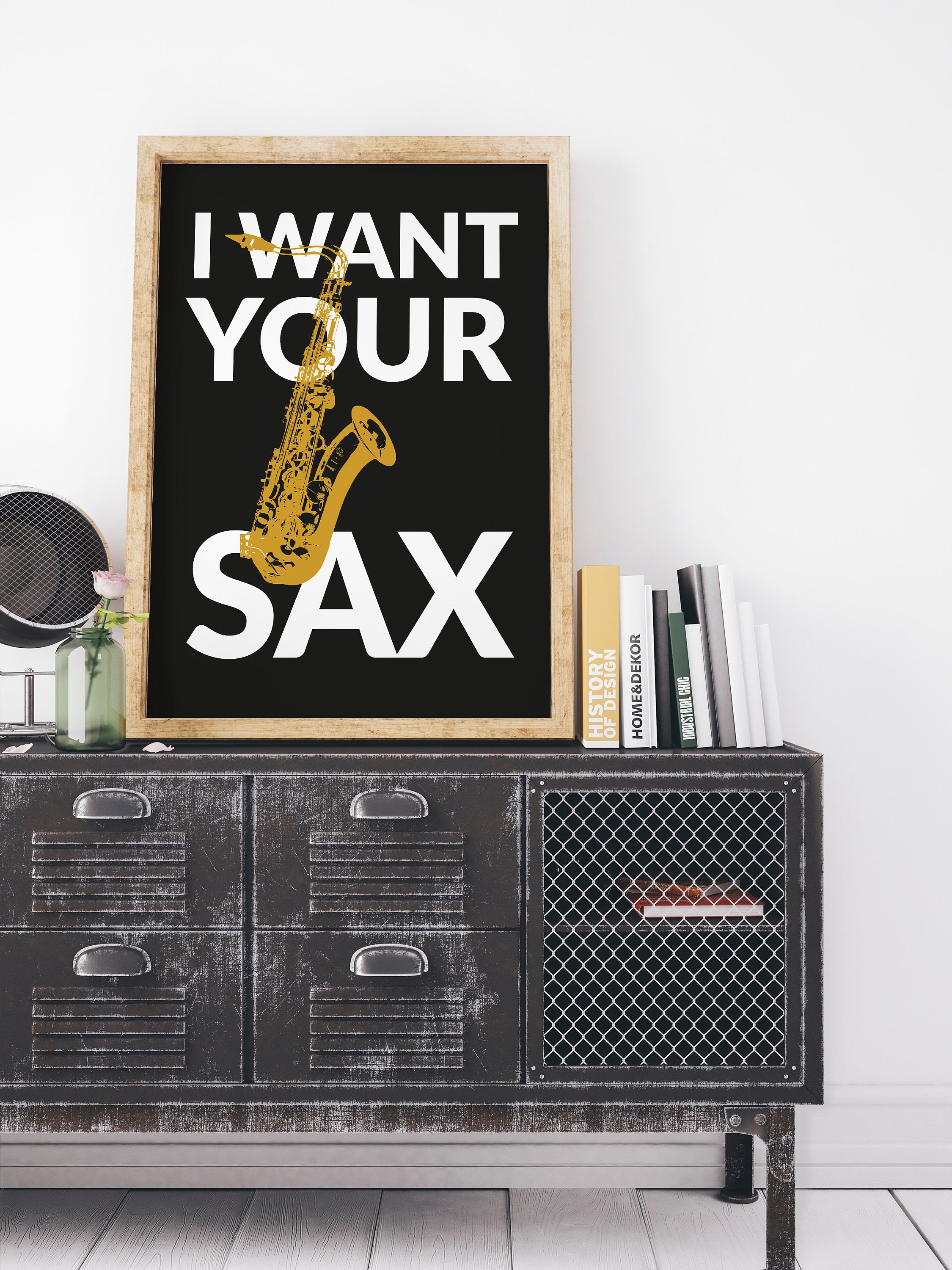 I Want Your Sax Saxophone Poster - Etsy UK
