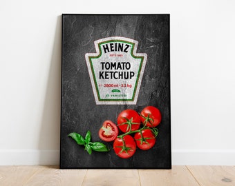 Heinz Tomato Ketchup Art Print A4/4x6 - Etsy UK
