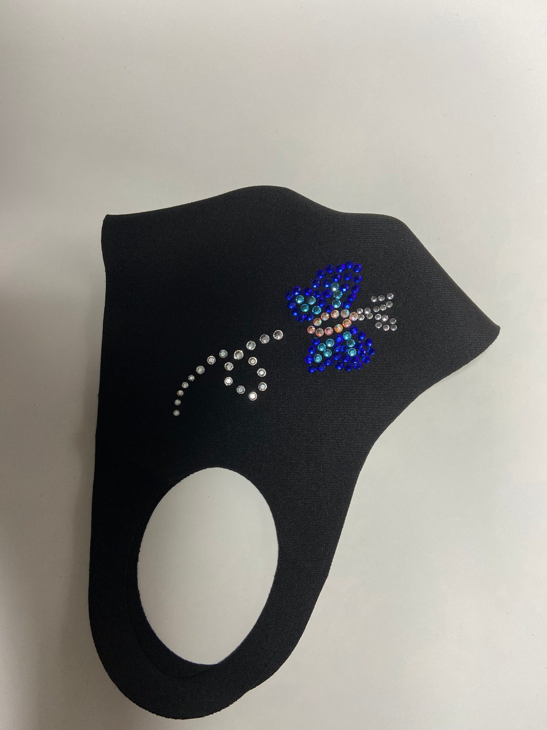 Rhinestone Butterfly Mask - Etsy