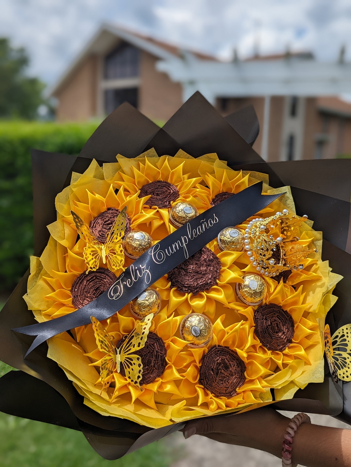 Everlasting/eternal (ribbon Roses) Bouquets - Etsy