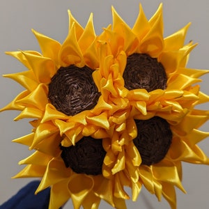 Sunflower Bouquet(ribbon Forever Flower) - Etsy