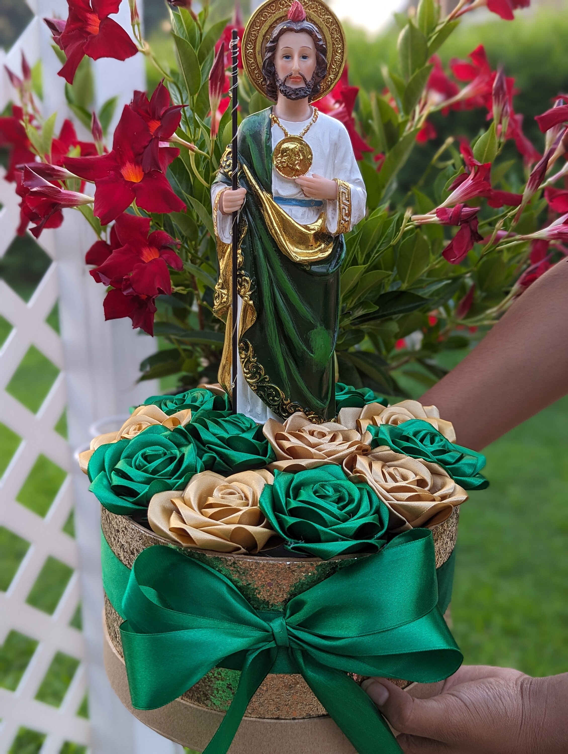 San Judas Arrangementeternal Roses - Etsy