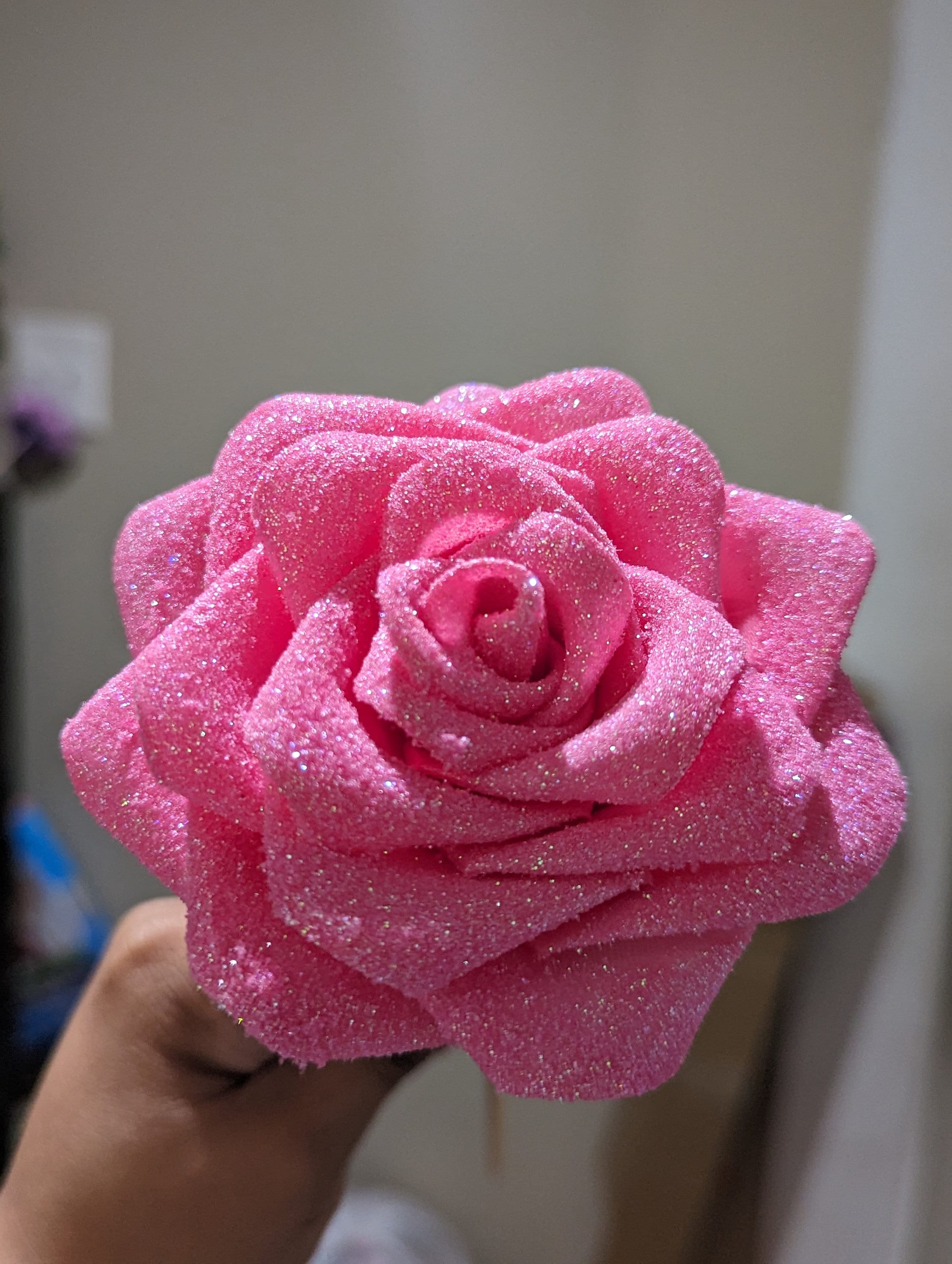 Eternal Glitter Roses Bouquet - Etsy