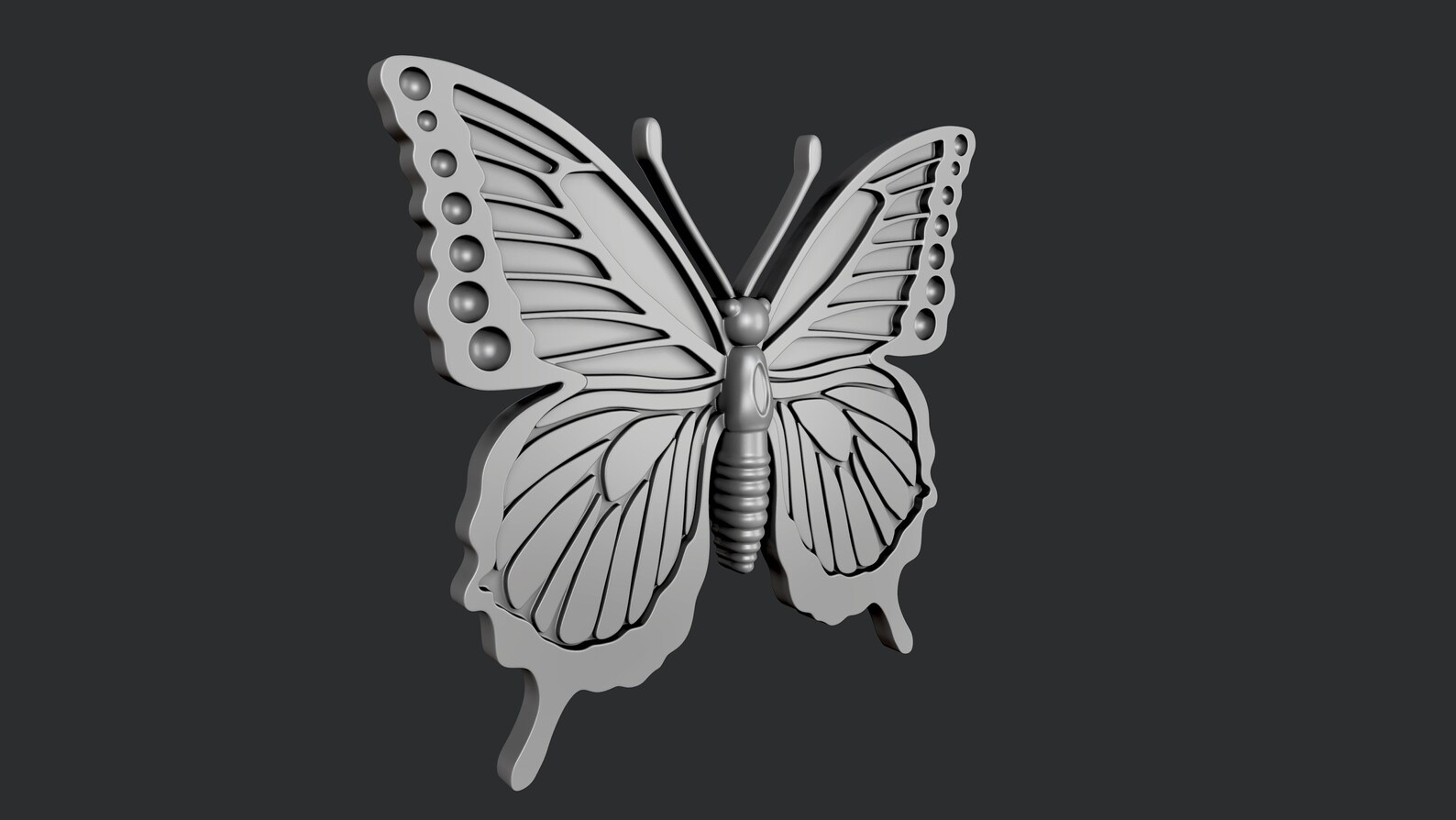 STL Models for 3D Printing and CNC Butterfly - Etsy