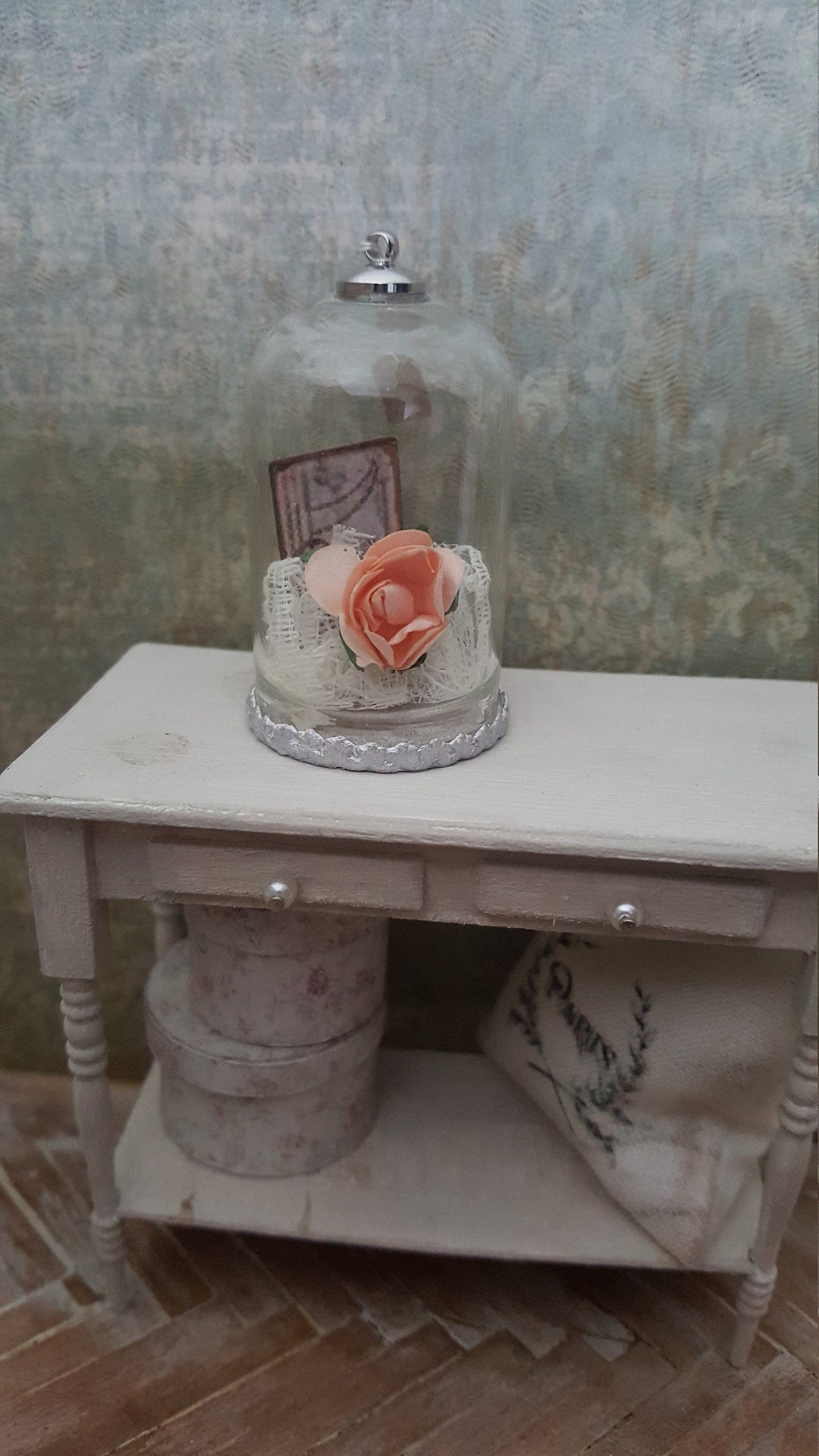 Glass Dome Craft Kit to Fill / Decorate Yourself 1:12 - Etsy