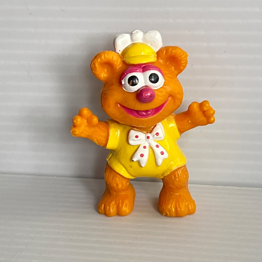 1986 HA Muppet Babies Baby Fozzie Bear Vintage 2 PVC Figure - Etsy