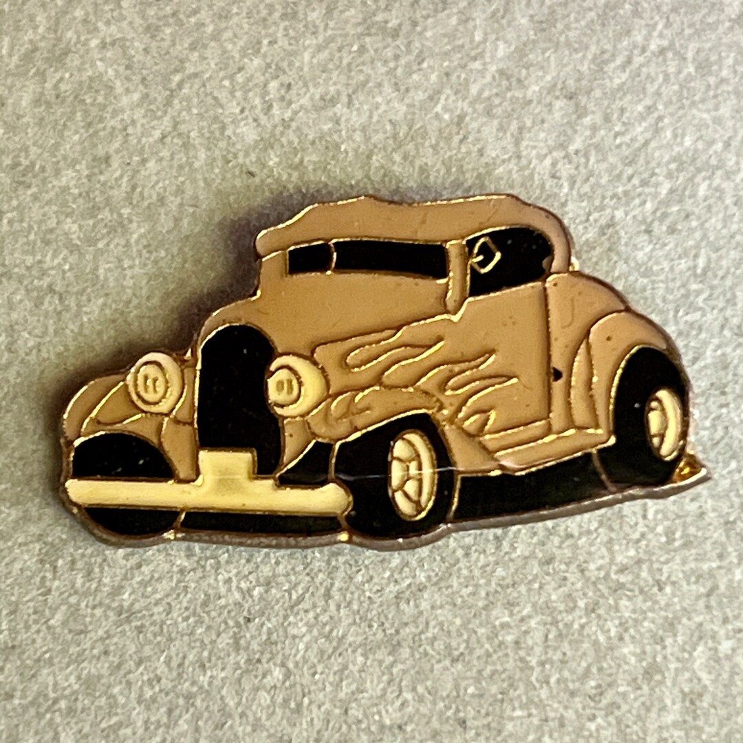 HOT ROD Antique Ford Car Vintage Hat Pin Lapel Pin - Etsy